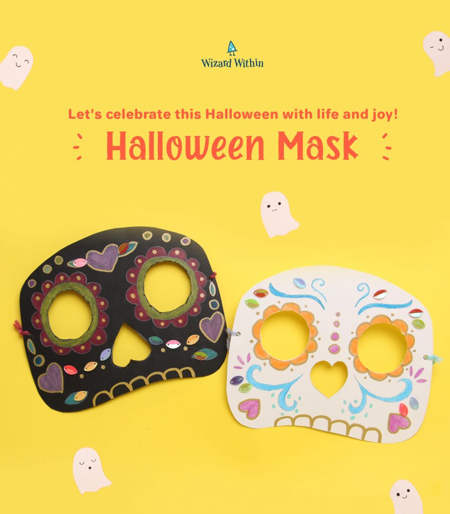 7 Easy Steps to Make a Halloween Mask! | Wizard Within