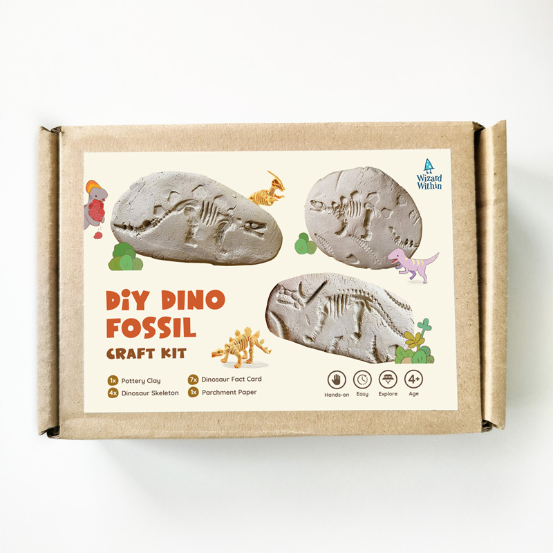 DIY Dinosaur Fossil Craft Kit - Wizard Within